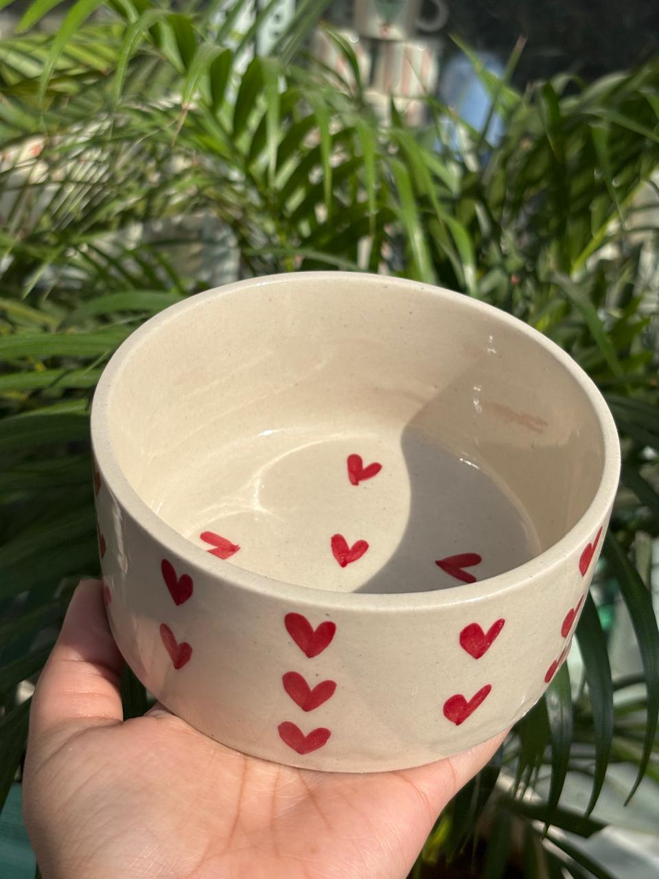 Love Munch Snack Bowl – House of Ceramics