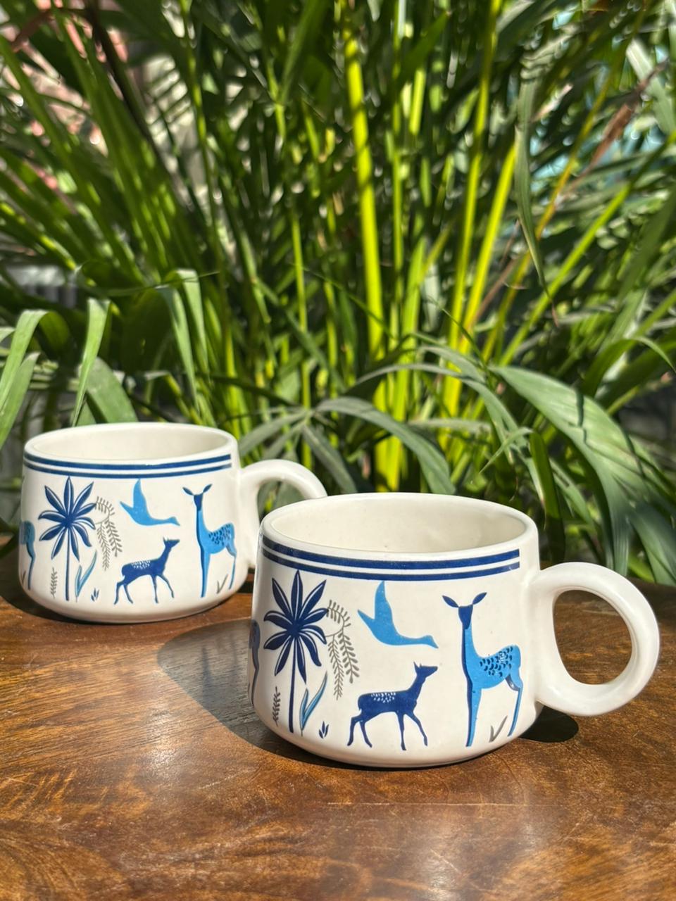 Deer Tea Cups (Set of 6) – House of Ceramics